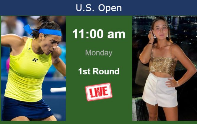 How to watch Garcia vs. Rakhimova on live streaming at the U.S. Open on Monday - Tennis Tonic ...