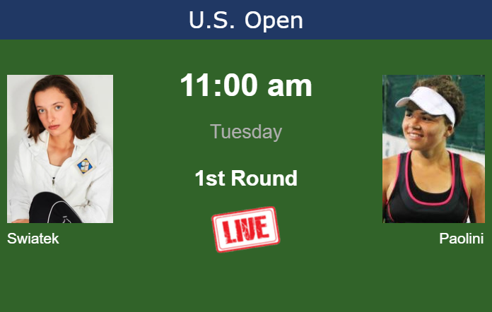 How to watch Swiatek vs. Paolini on live streaming at the U.S. Open on Tuesday - Tennis Tonic ...