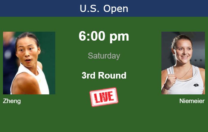 How to watch Zheng vs. Niemeier on live streaming at the U.S. Open on Saturday - Tennis Tonic ...