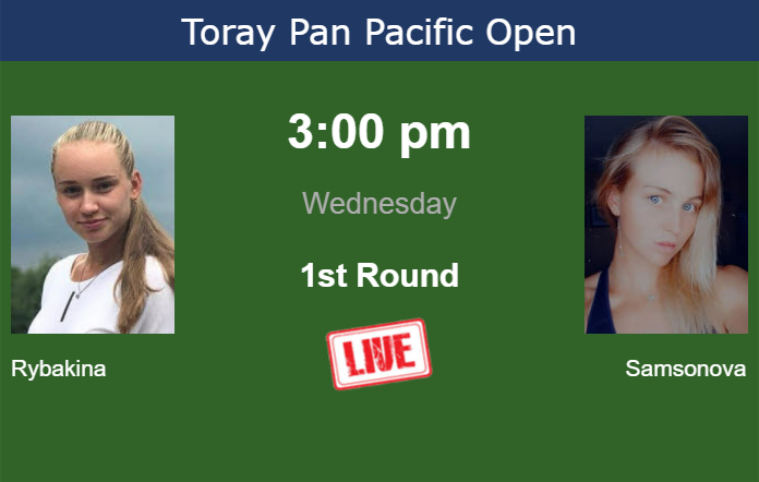How to watch Rybakina vs. Samsonova on live streaming in Tokyo on Wednesday - Tennis Tonic ...