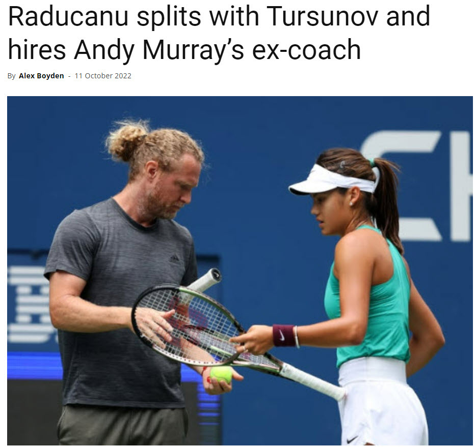 COACHING. Raducanu caught working with Jez Green - Tennis Tonic - News ...