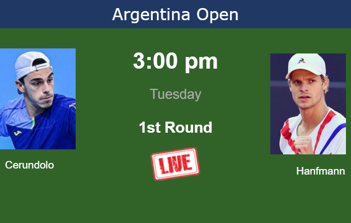 How to watch Cerundolo vs. Hanfmann on live streaming in Buenos Aires on Tuesday - Tennis Tonic ...