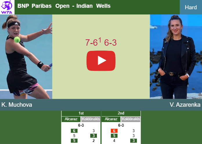 Karolina Muchova shocks Azarenka in the 2nd round to set up a clash vs Trevisan in the following ...