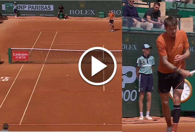 WATCH. Alexander Bublik aces Alexander Zverev with underarm serve in Monte Carlo - Tennis Tonic ...