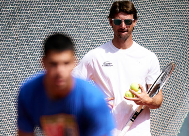 Alcaraz's coach explains how he has been helping Carlitos - Tennis ...