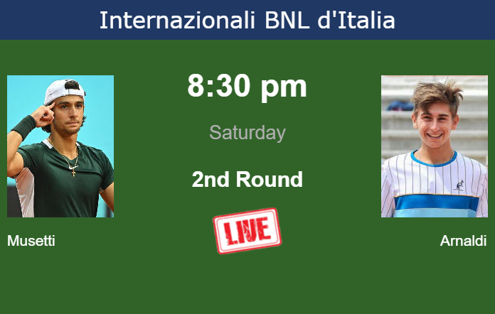 How to watch Musetti vs. Arnaldi on live streaming in Rome on Saturday - Tennis Tonic - News ...