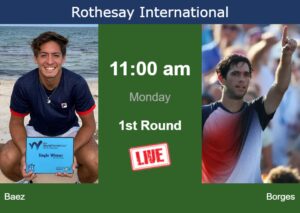 How to watch Baez vs. Borges on live streaming in Eastbourne on Monday - Tennis Tonic - News ...