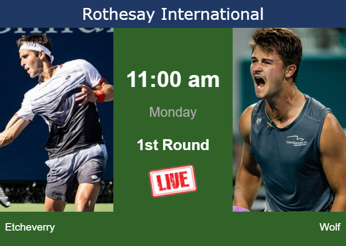 How to watch Etcheverry vs. Wolf on live streaming in Eastbourne on Monday - Tennis Tonic - News ...