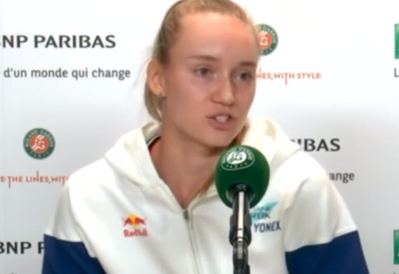 Elena Rybakina withdraws from the Roland Garros - Tennis Tonic - News ...