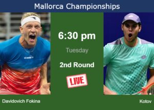 How to watch Davidovich Fokina vs. Kotov on live streaming in Mallorca on Tuesday - Tennis Tonic ...