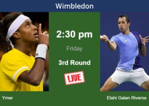 How to watch Ymer vs. Elahi Galan Riveros on live streaming in Wimbledon on Friday - Tennis ...