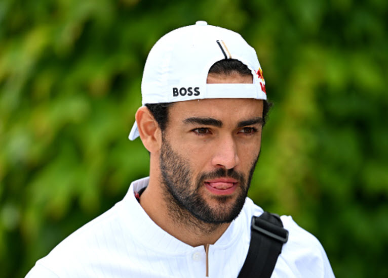 WIMBLEDON. Upset Matteo Berrettini threatened to sue the chair umpire during his match against ...