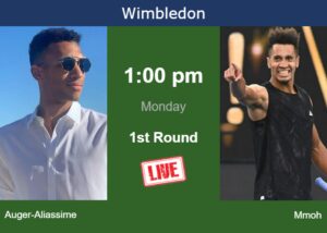 How to watch Auger-Aliassime vs. Mmoh on live streaming in Wimbledon on - Tennis Tonic - News ...