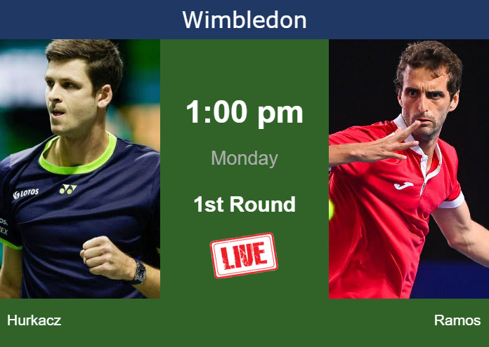 How to watch Hurkacz vs. Ramos on live streaming in Wimbledon on Monday - Tennis Tonic - News ...