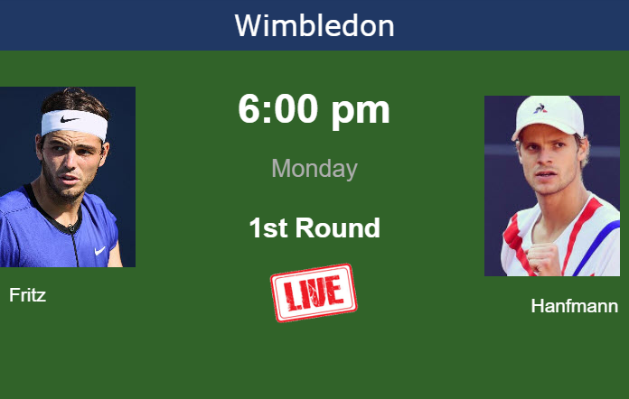 How to watch Fritz vs. Hanfmann on live streaming in Wimbledon on Monday - Tennis Tonic - News ...