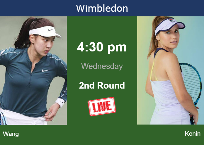 How to watch Wang vs. Kenin on live streaming in Wimbledon on Wednesday - Tennis Tonic - News ...