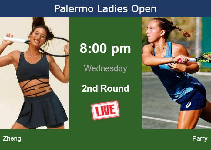 How to watch Zheng vs. Parry on live streaming in Palermo on Wednesday - Tennis Tonic - News ...