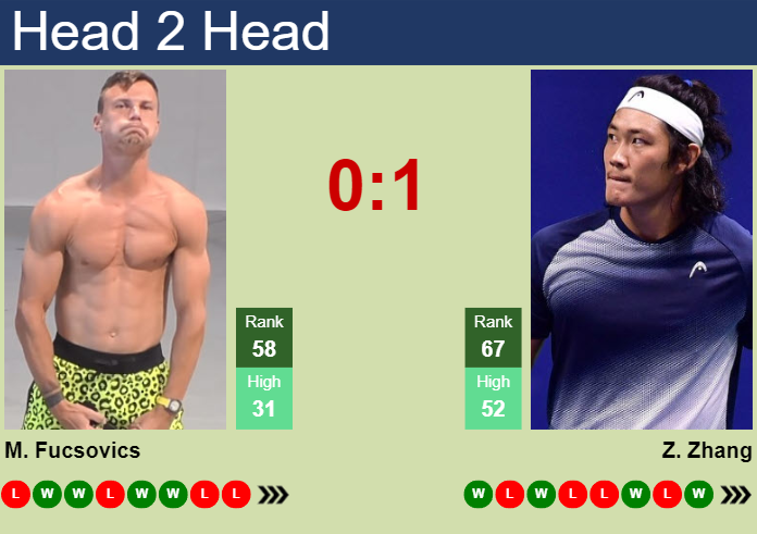 H2H, prediction of Marton Fucsovics vs Zhizhen Zhang in Winston-Salem with odds, preview, pick ...