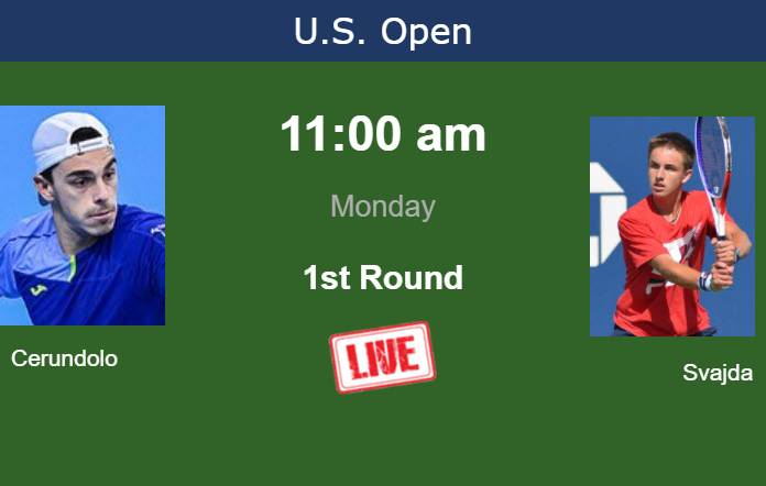 How to watch Cerundolo vs. Svajda on live streaming at the U.S. Open on Monday - Tennis Tonic ...