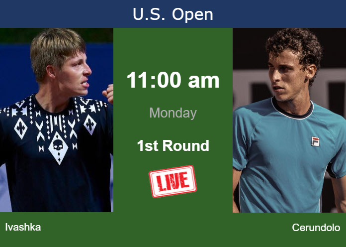 How to watch Ivashka vs. Cerundolo on live streaming at the U.S. Open on Monday - Tennis Tonic ...