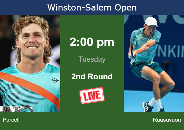 How to watch Purcell vs. Ruusuvuori on live streaming in Winston-Salem on Tuesday - Tennis Tonic ...