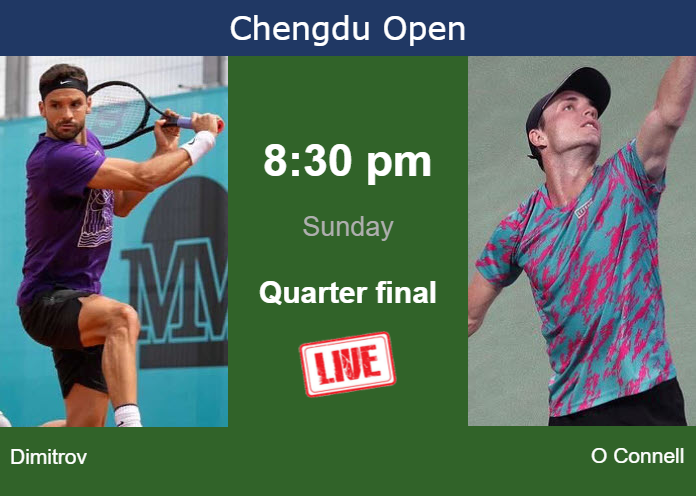 How to watch Dimitrov vs. O Connell on live streaming in Chengdu on Sunday - Tennis Tonic - News ...