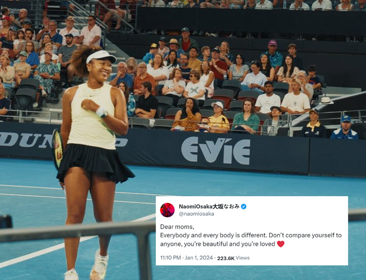 Naomi Osaka and her inspiring message to all moms - Tennis Tonic - News ...