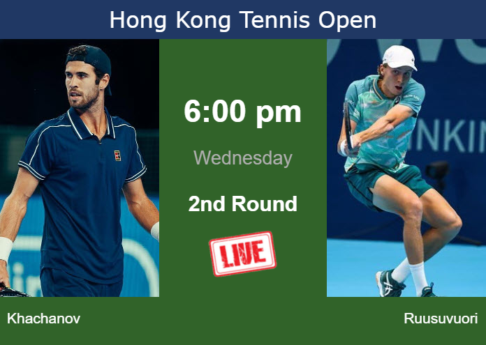 How to watch Khachanov vs. Ruusuvuori on live streaming in Hong Kong on Wednesday - Tennis Tonic ...
