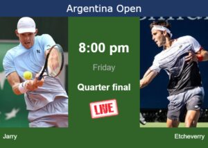 How to watch Jarry vs. Etcheverry on live streaming in Buenos Aires on Friday - Tennis Tonic ...
