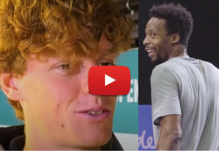 Jannik Sinner talks about his friendship with Gael Monfils - Tennis ...