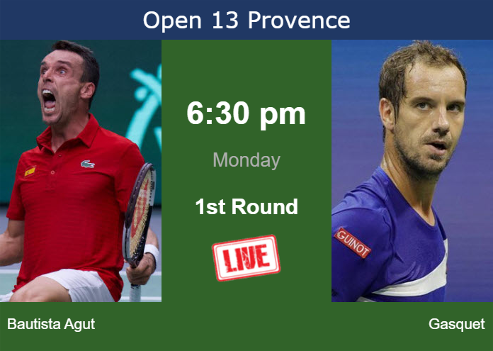 How to watch Bautista Agut vs. Gasquet on live streaming in Marseille on Monday - Tennis Tonic ...
