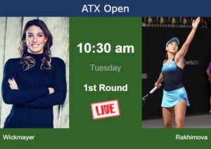 How to watch Wickmayer vs. Rakhimova on live streaming in Austin on Tuesday - Tennis Tonic ...
