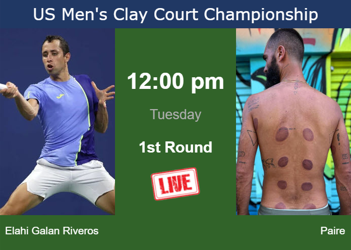 How to watch Elahi Galan Riveros vs. Paire on live streaming in Houston on Tuesday - Tennis ...