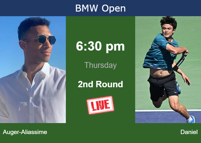 How to watch Auger-Aliassime vs. Daniel on live streaming in Munich on Thursday - Tennis Tonic ...
