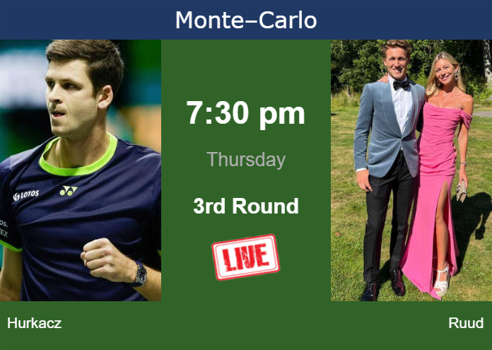How to watch Hurkacz vs. Ruud on live streaming in Monte-Carlo on Thursday - Tennis Tonic - News ...