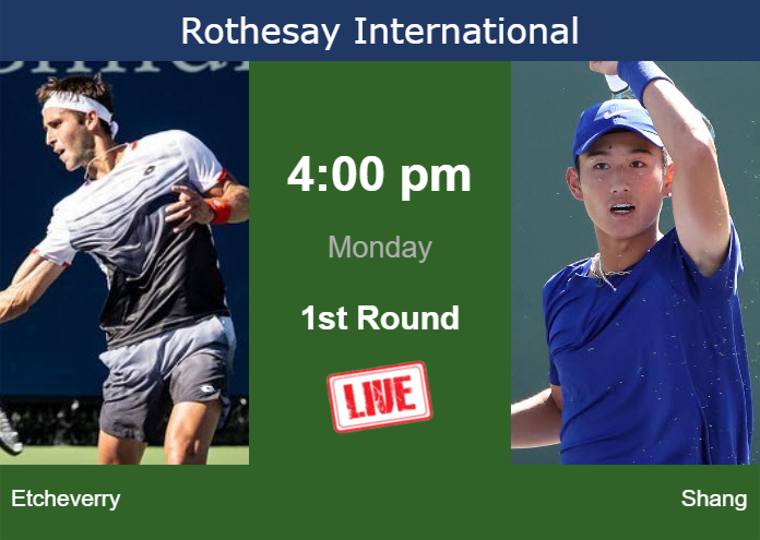 How to watch Etcheverry vs. Shang on live streaming in Eastbourne on Monday - Tennis Tonic ...