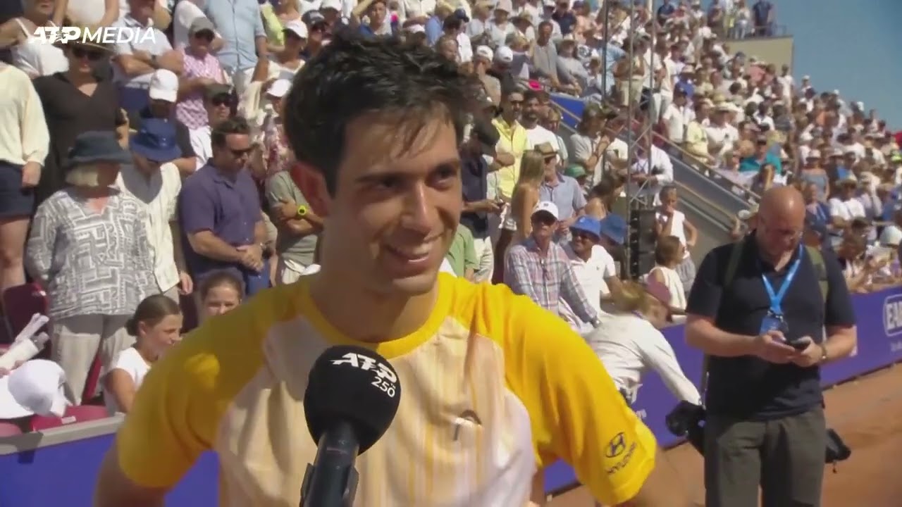 Nuno Borges emotional after beating Nadal for 1st ATP title: - Tennis ...