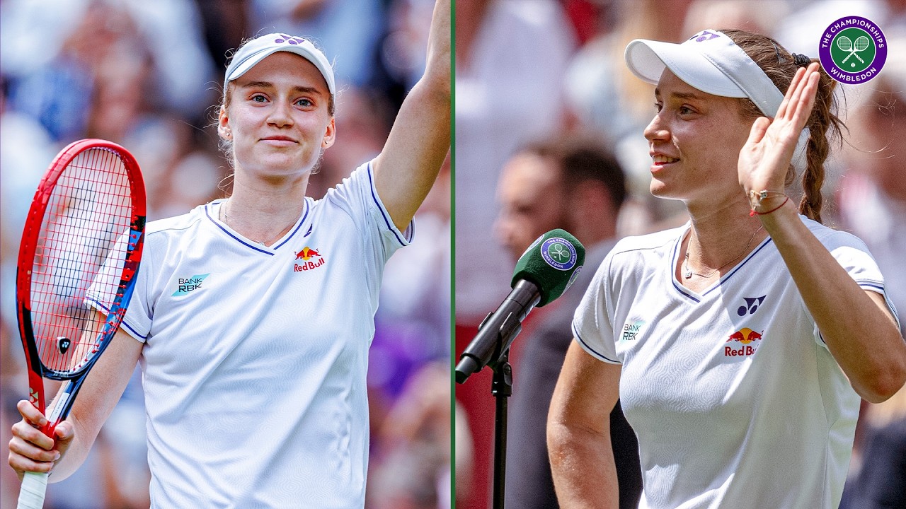 Rybakina talks about being the favorite with Krejcikova next in the ...