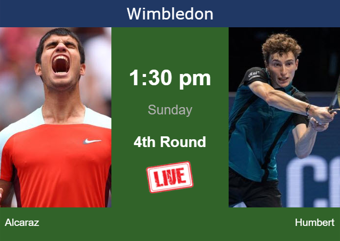 How to watch Alcaraz vs. Humbert on live streaming in Wimbledon on Sunday - Tennis Tonic - News ...