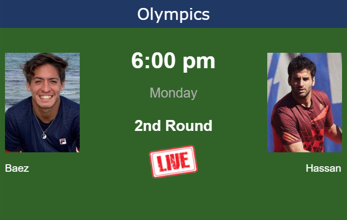 How to watch Baez vs. Hassan on live streaming in Paris on Monday ...