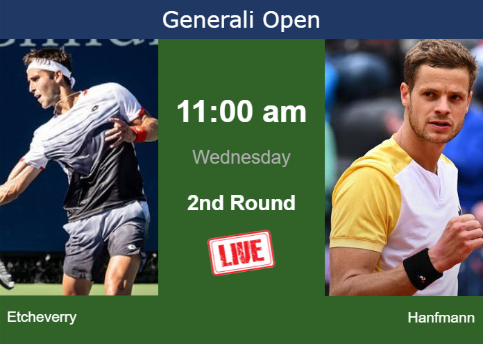 How to watch Etcheverry vs. Hanfmann on live streaming in Kitzbuhel on Wednesday - Tennis Tonic ...
