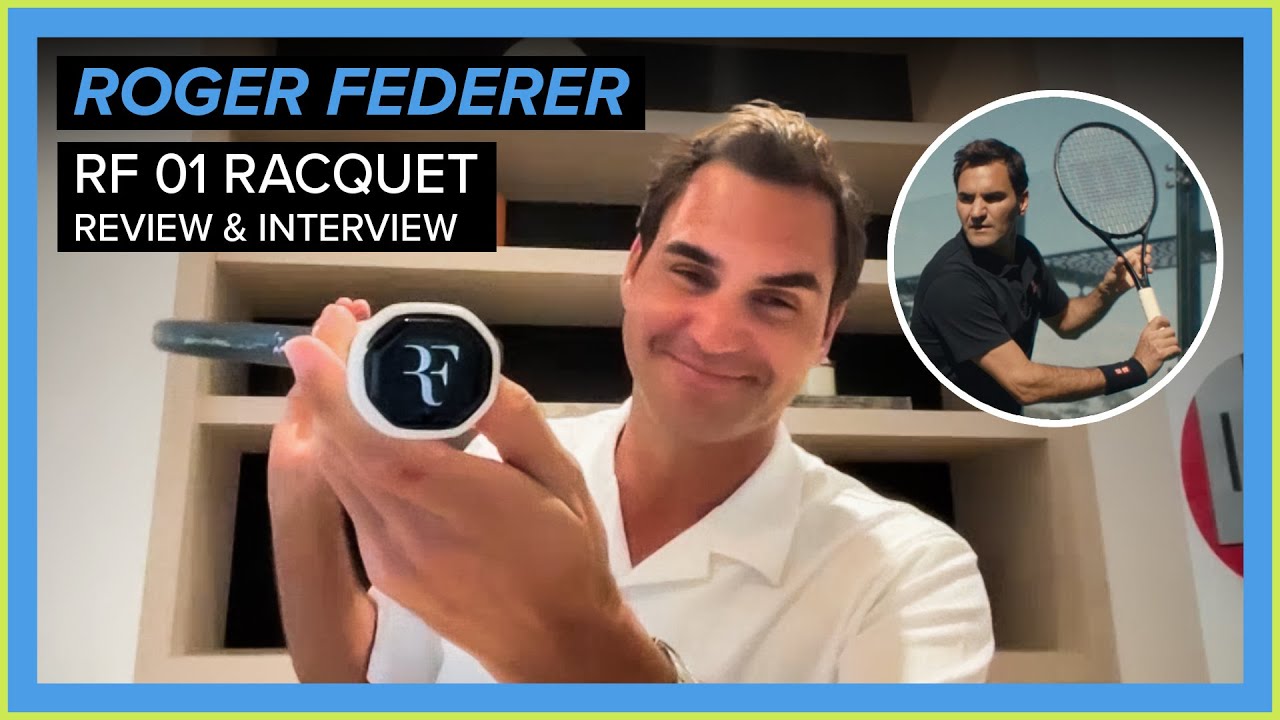 Federer unveils the new Wilson RF 01 racquet - Tennis Tonic - News, Predictions, H2H, Live ...