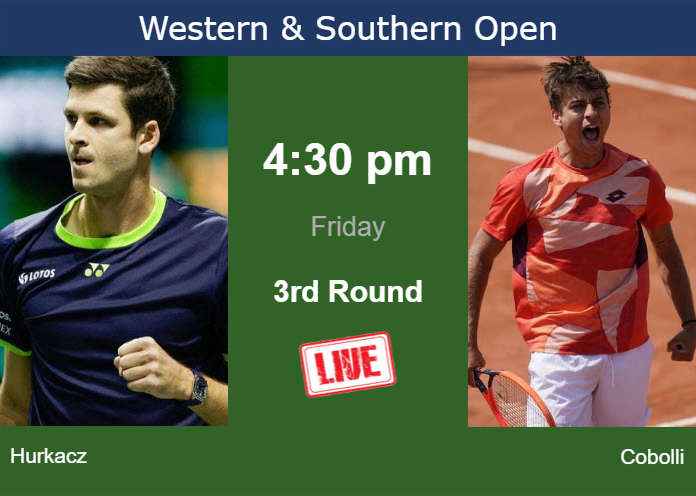 How to watch Hurkacz vs. Cobolli on live streaming in Cincinnati on Friday - Tennis Tonic - News ...