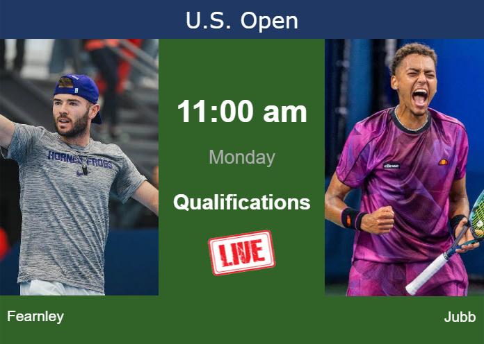 How to watch Fearnley vs. Jubb on live streaming at the U.S. Open on Monday - Tennis Tonic ...