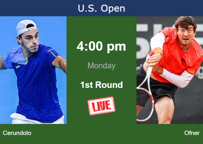 How to watch Cerundolo vs. Ofner on live streaming at the U.S. Open on Monday - Tennis Tonic ...