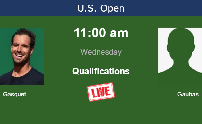 How to watch Gasquet vs. Gaubas on live streaming at the U.S. Open on Wednesday - Tennis Tonic ...