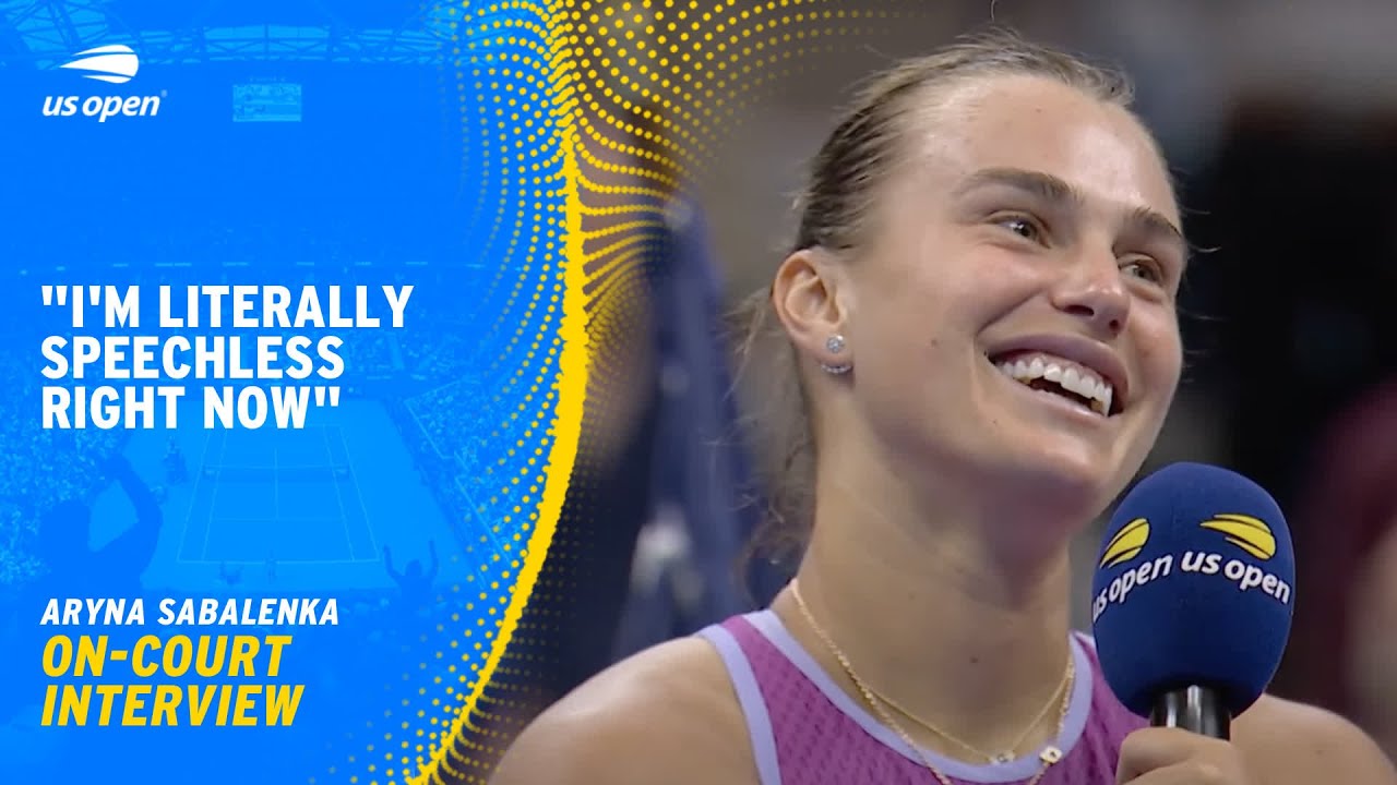 Sabalenka overjoyed after winning the US Open title - Tennis Tonic ...