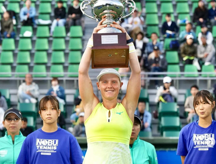 Ruthless Suzan Lamens claims the Japan Open Tennis Championships ...