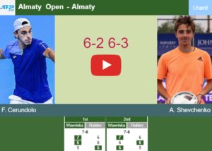 Unrelenting Francisco Cerundolo routs Shevchenko in the quarter to battle vs Diallo. HIGHLIGHTS ...