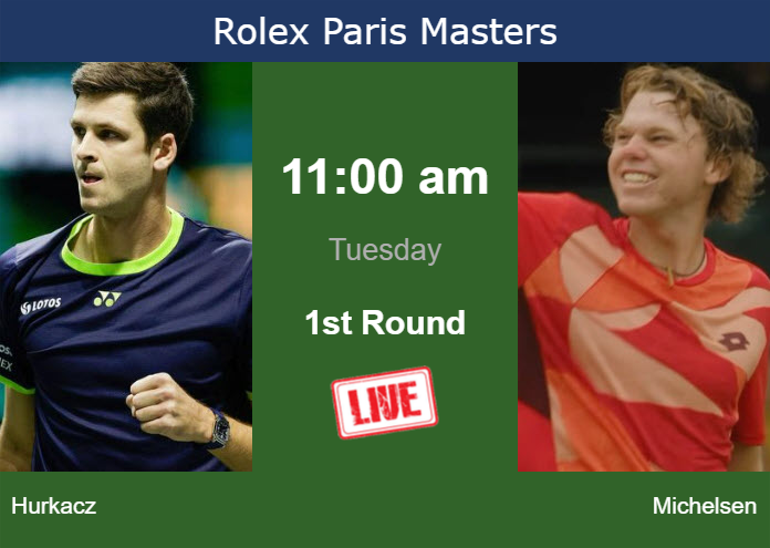 How to watch Hurkacz vs. Michelsen on live streaming in Paris on Tuesday - Tennis Tonic - News ...
